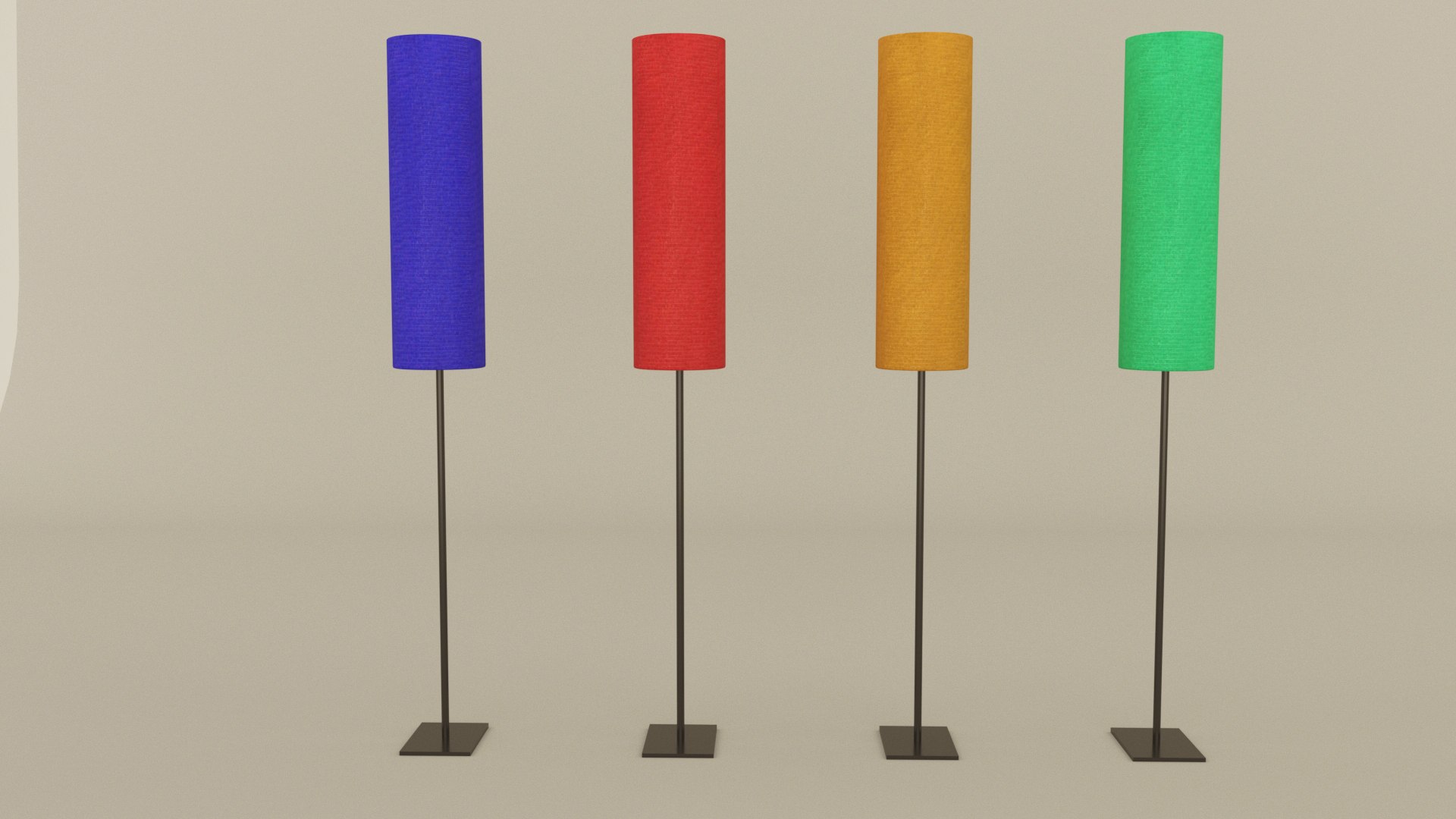 Corona Colors Lamp 3D Model - TurboSquid 1242612