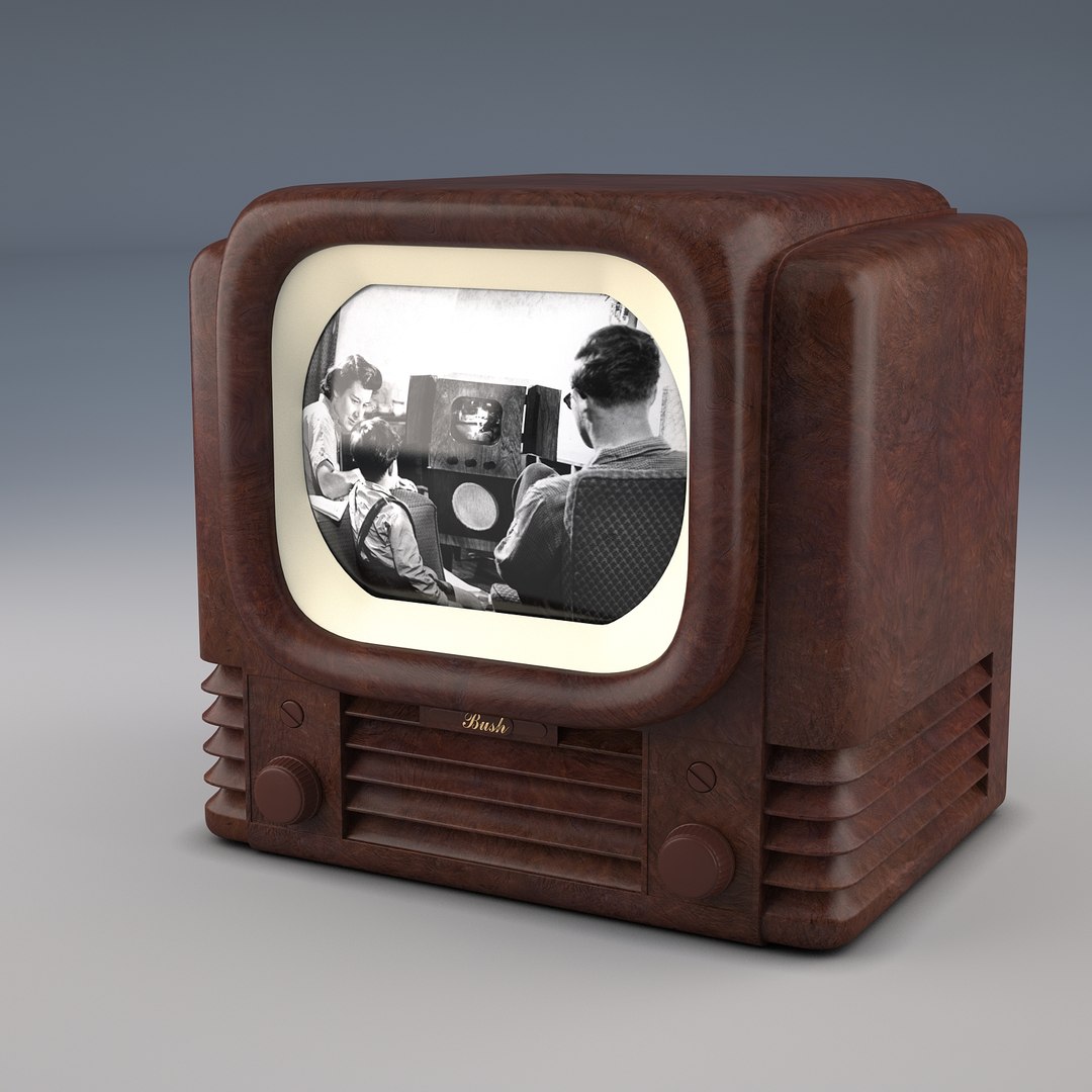 Bush Tv22 1950 Retro 3D Model - TurboSquid 1213593