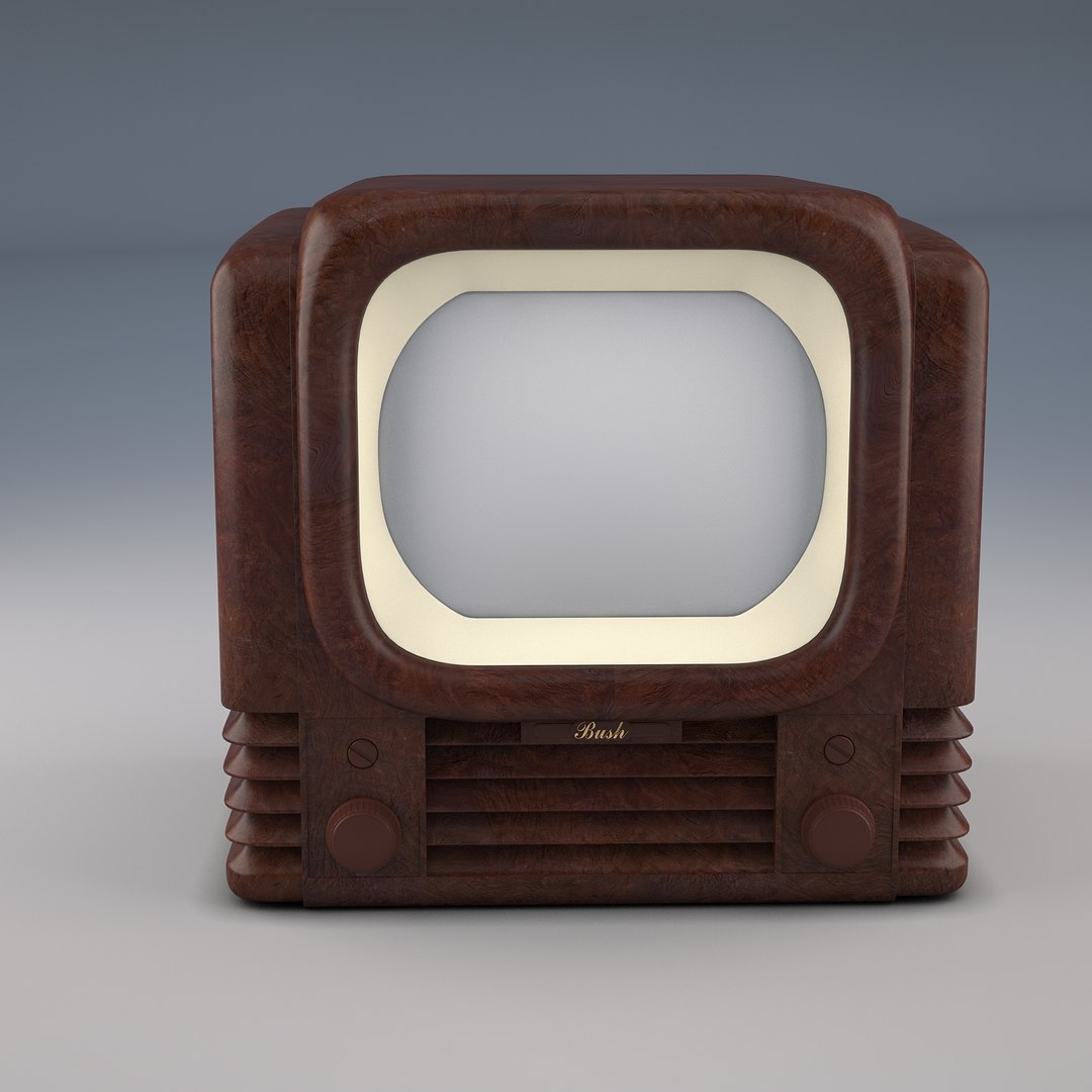 Bush Tv22 1950 Retro 3D Model - TurboSquid 1213593