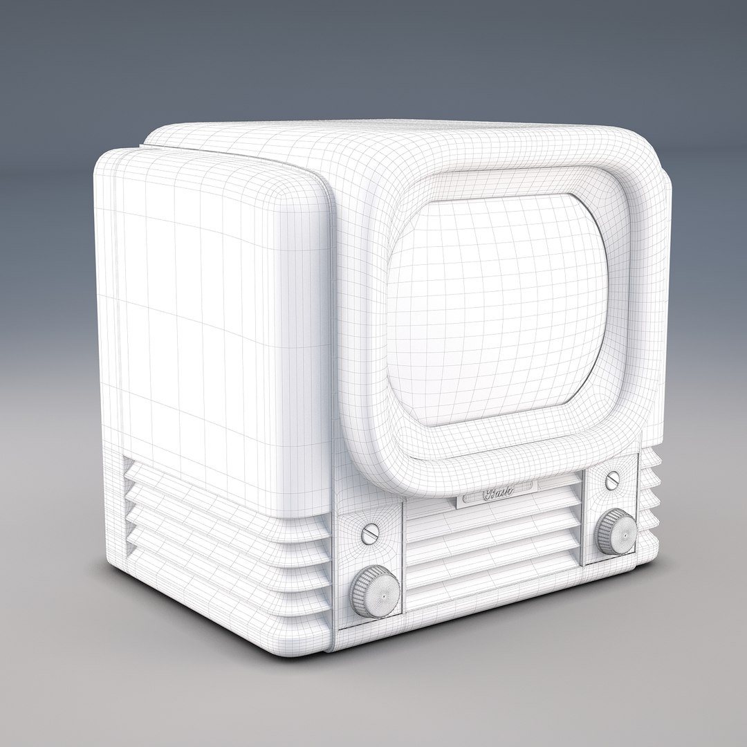 Bush Tv22 1950 Retro 3D Model - TurboSquid 1213593