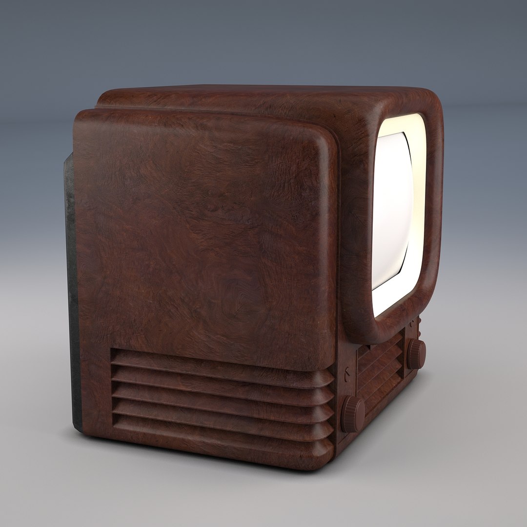 Bush Tv22 1950 Retro 3D Model - TurboSquid 1213593
