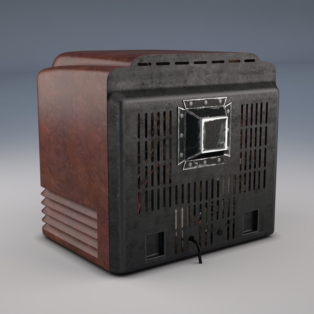 Bush Tv22 1950 Retro 3D Model - TurboSquid 1213593