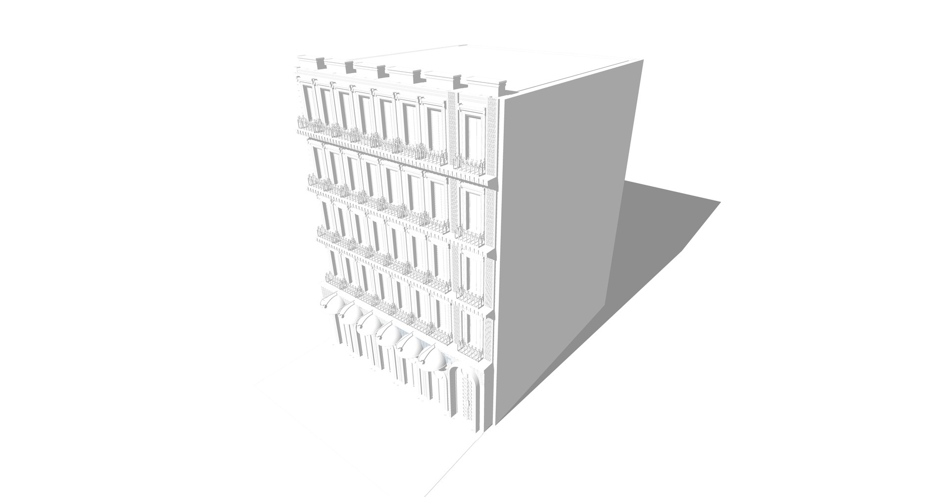 Classic Hotel 3D Model - TurboSquid 1452907