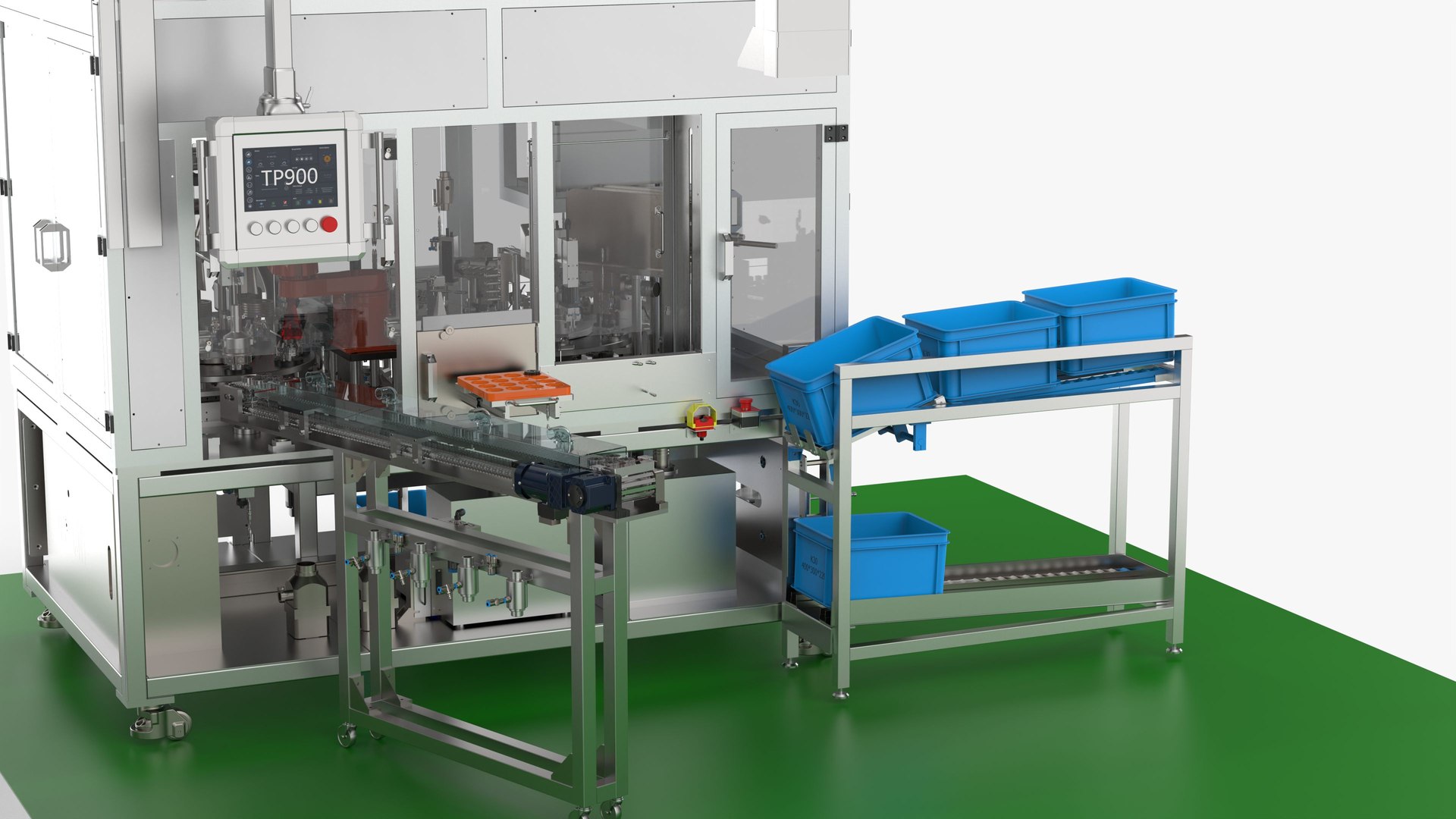 3D Automatic Electric Motor Rotor Assembly Machine - TurboSquid 2378103