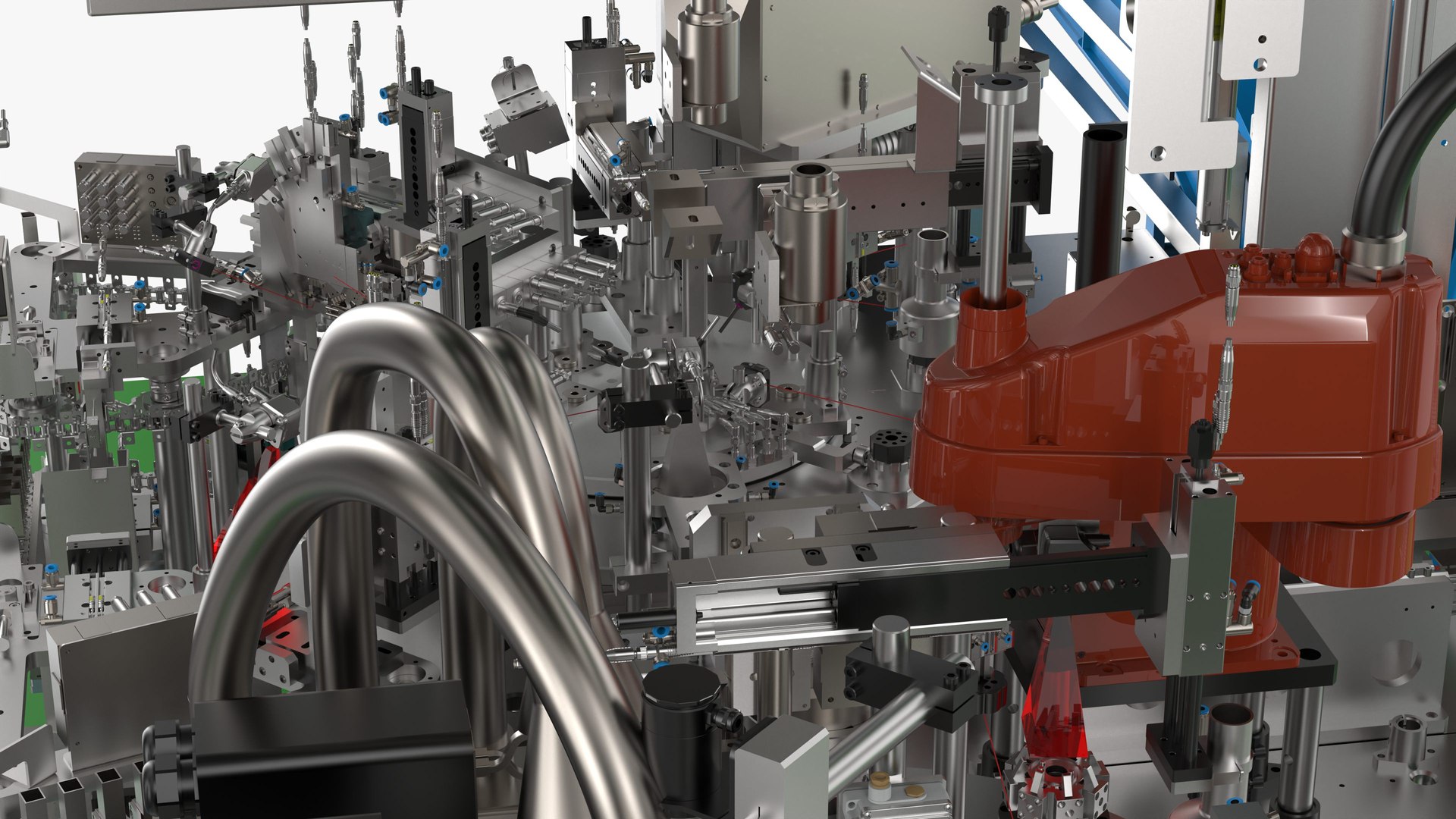 3D Automatic Electric Motor Rotor Assembly Machine - TurboSquid 2378103