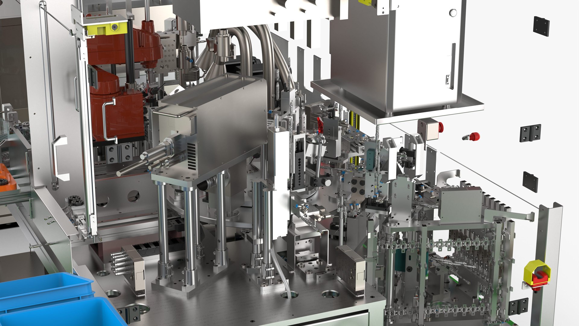 3D Automatic Electric Motor Rotor Assembly Machine - TurboSquid 2378103