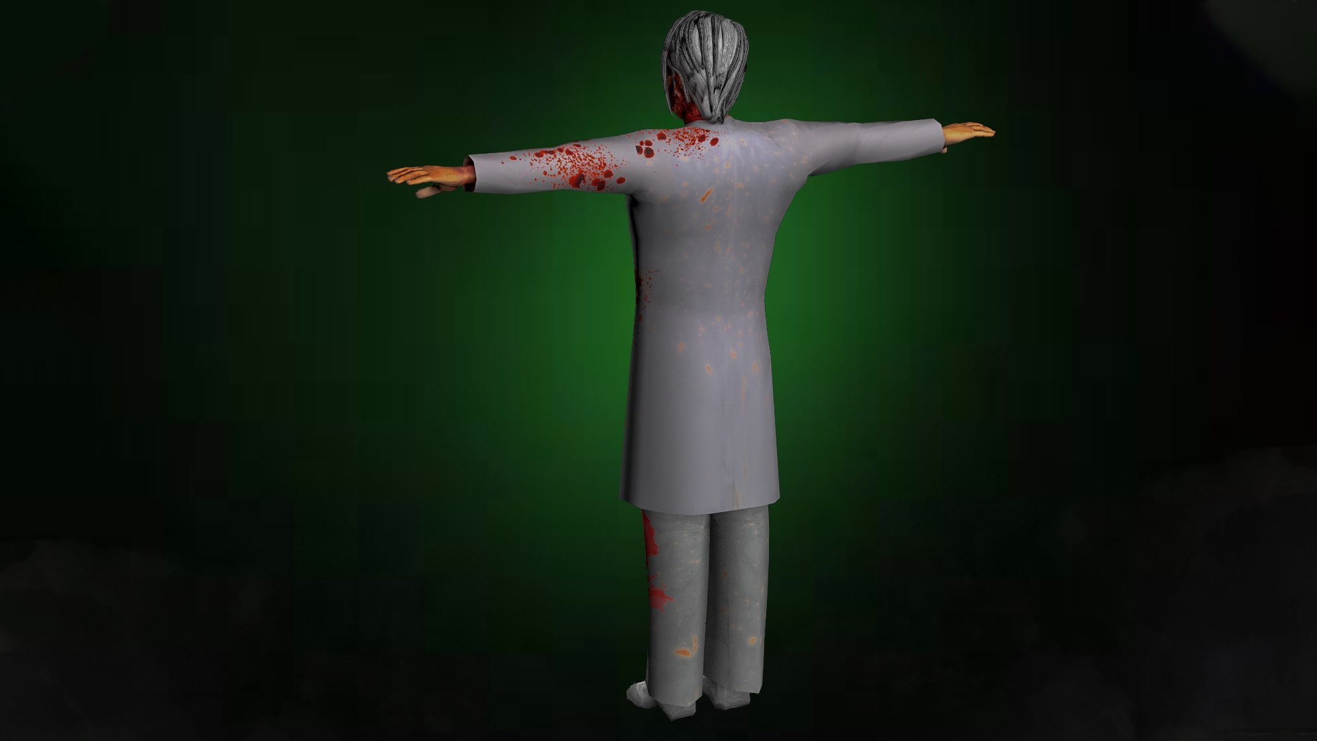 Low Poly 3d Scary Doctor 3D Model - TurboSquid 1819564