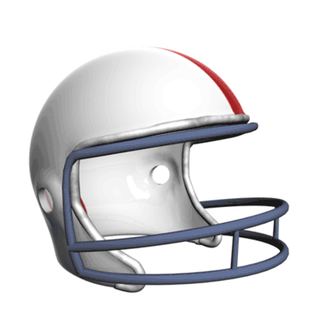 3d Football Helmet
