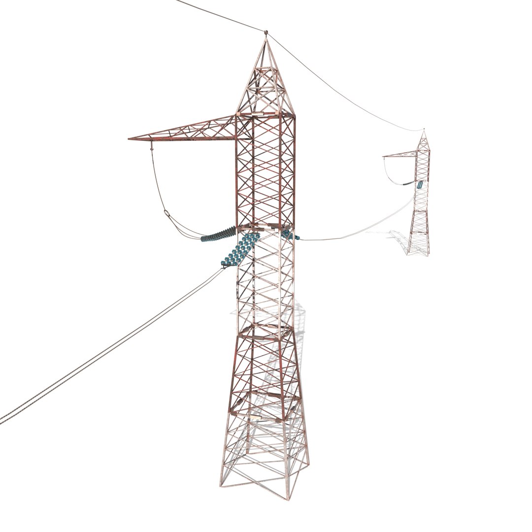 Electricity Poles Model - TurboSquid 1475881