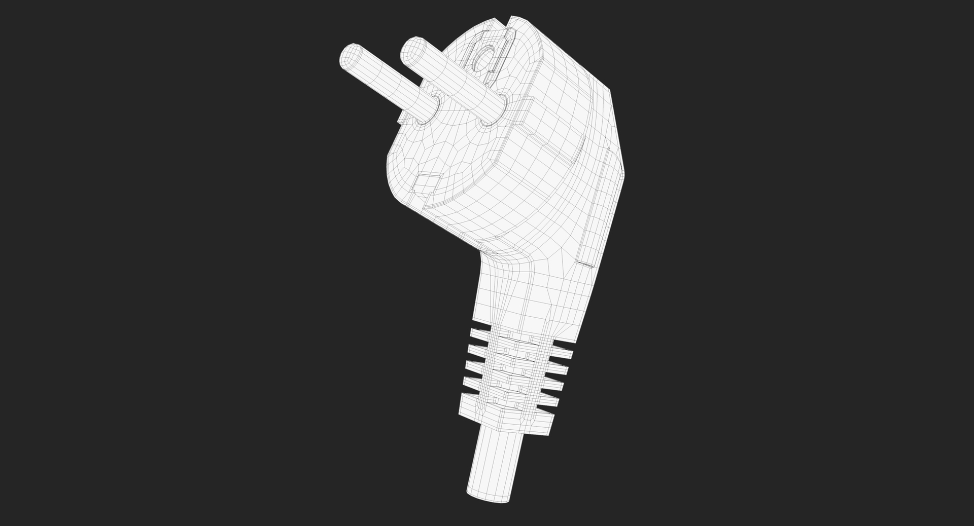 Realistic Power Plug Cee 3D Model - TurboSquid 1304790