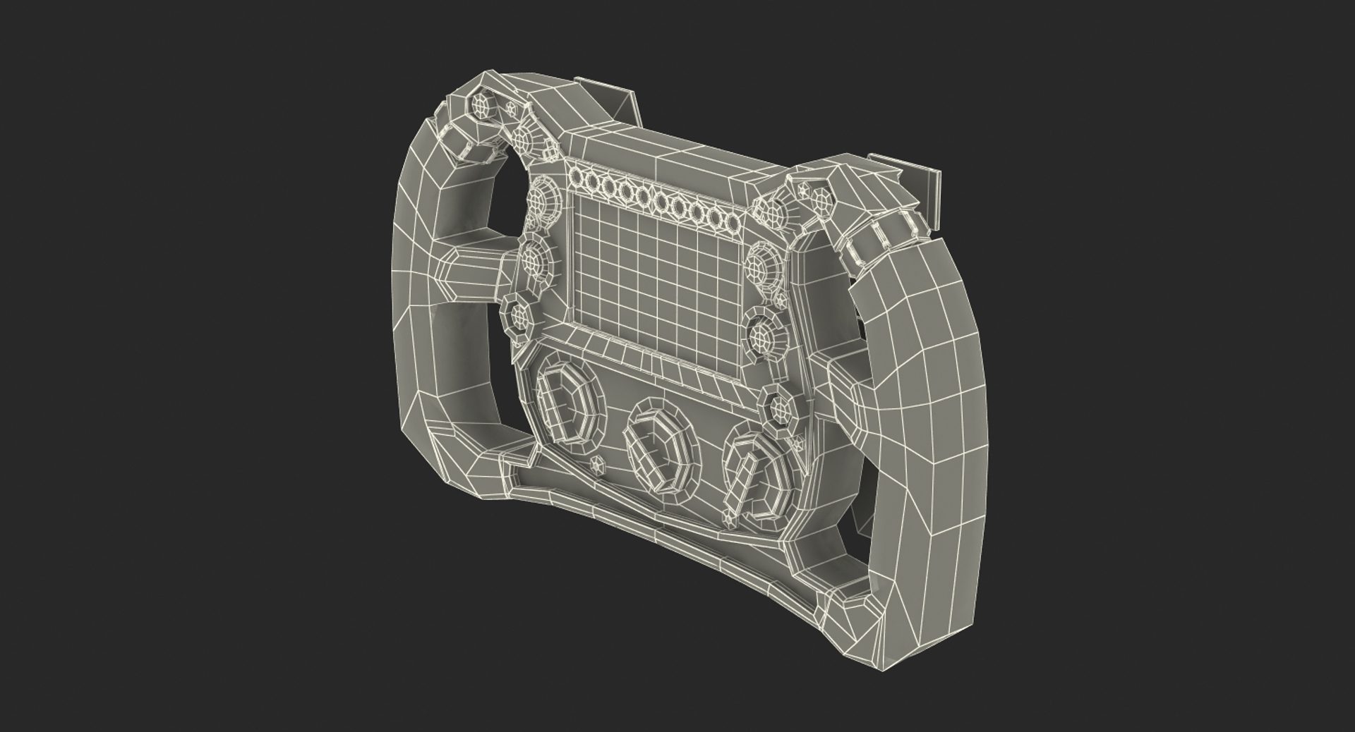 3D Formula E Steering Wheel - TurboSquid 1335470