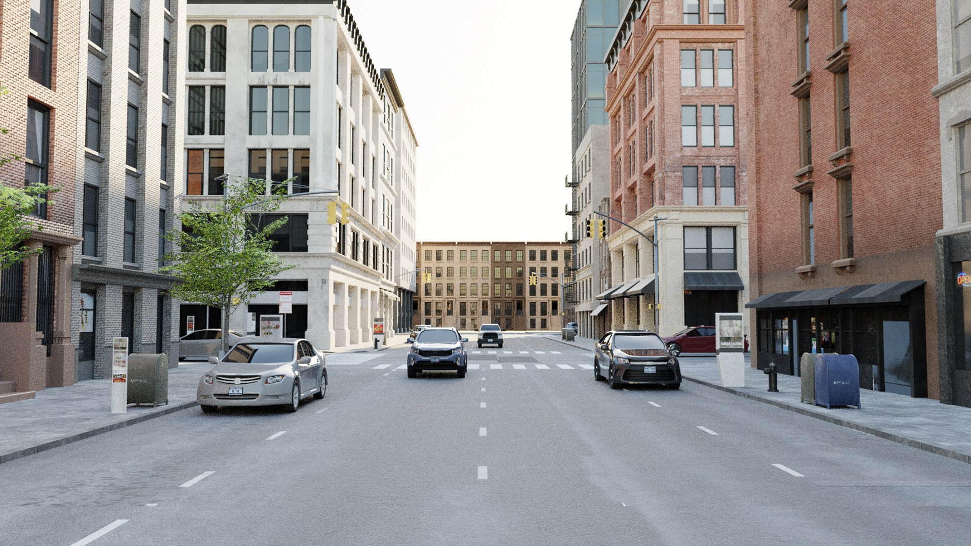 New York Block 2 3D Model - TurboSquid 1843443