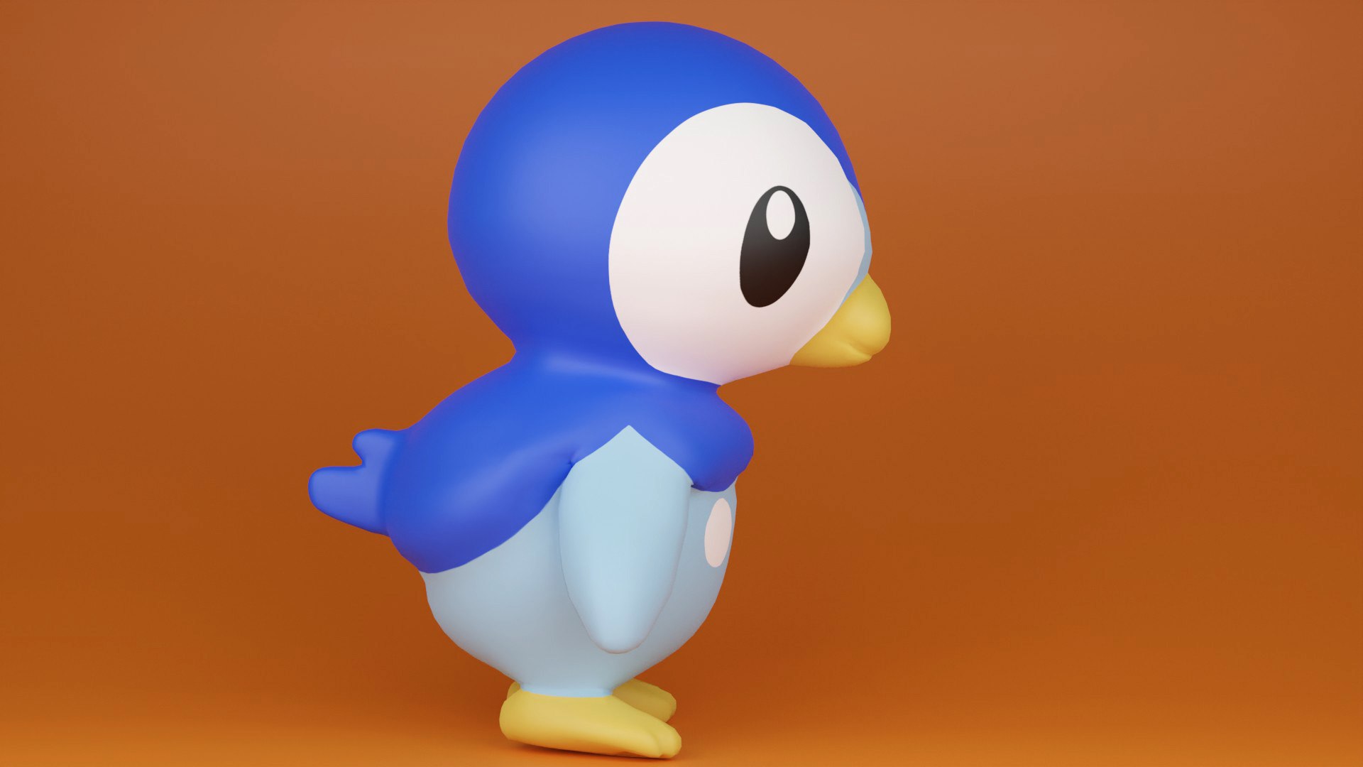 3D Piplup - TurboSquid 1847090