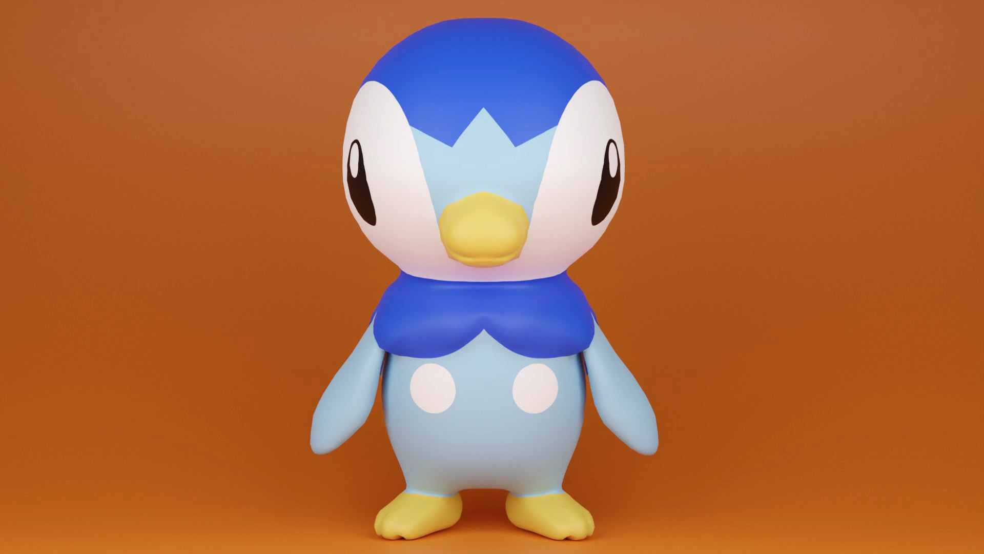 3D Piplup - TurboSquid 1847090
