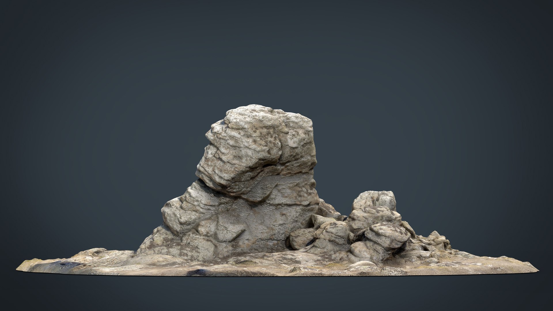3D rock - TurboSquid 1211511