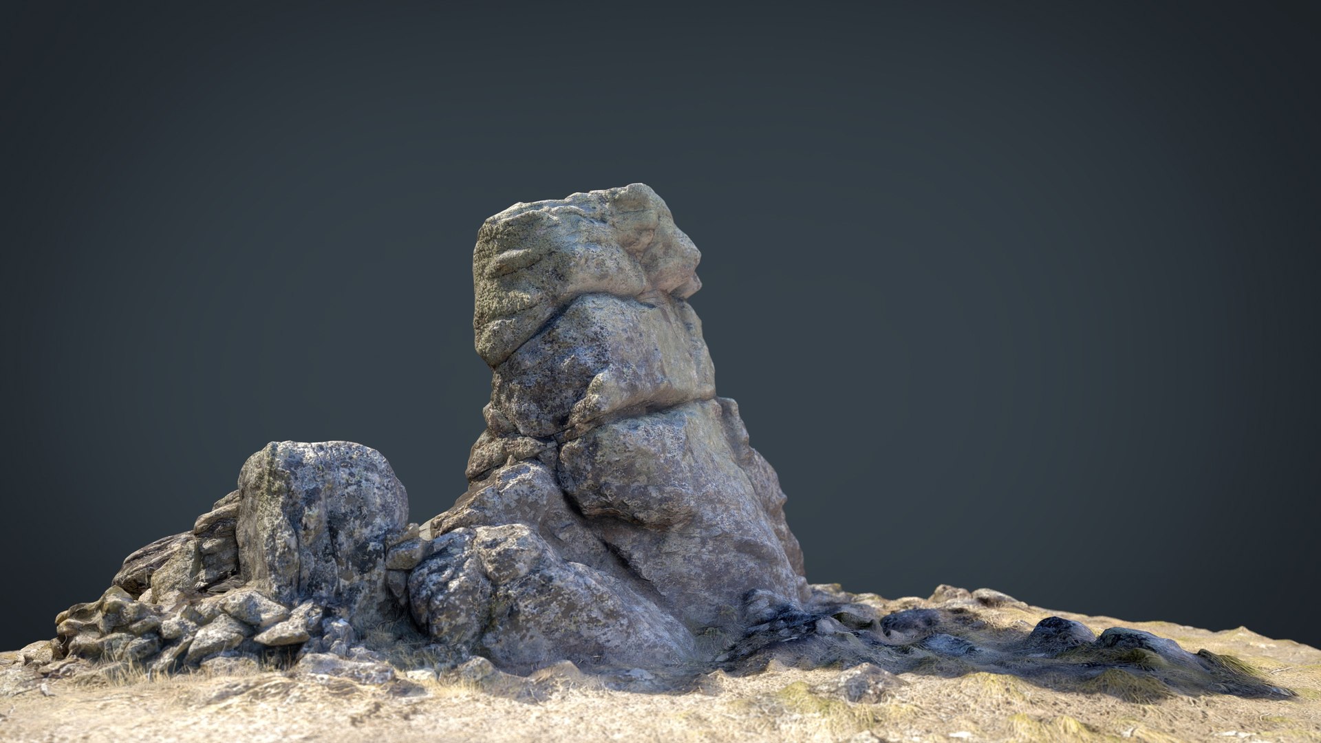 3D rock - TurboSquid 1211511