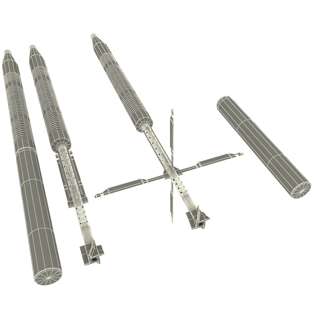 Rpg Grenade Og-7v 3d Model