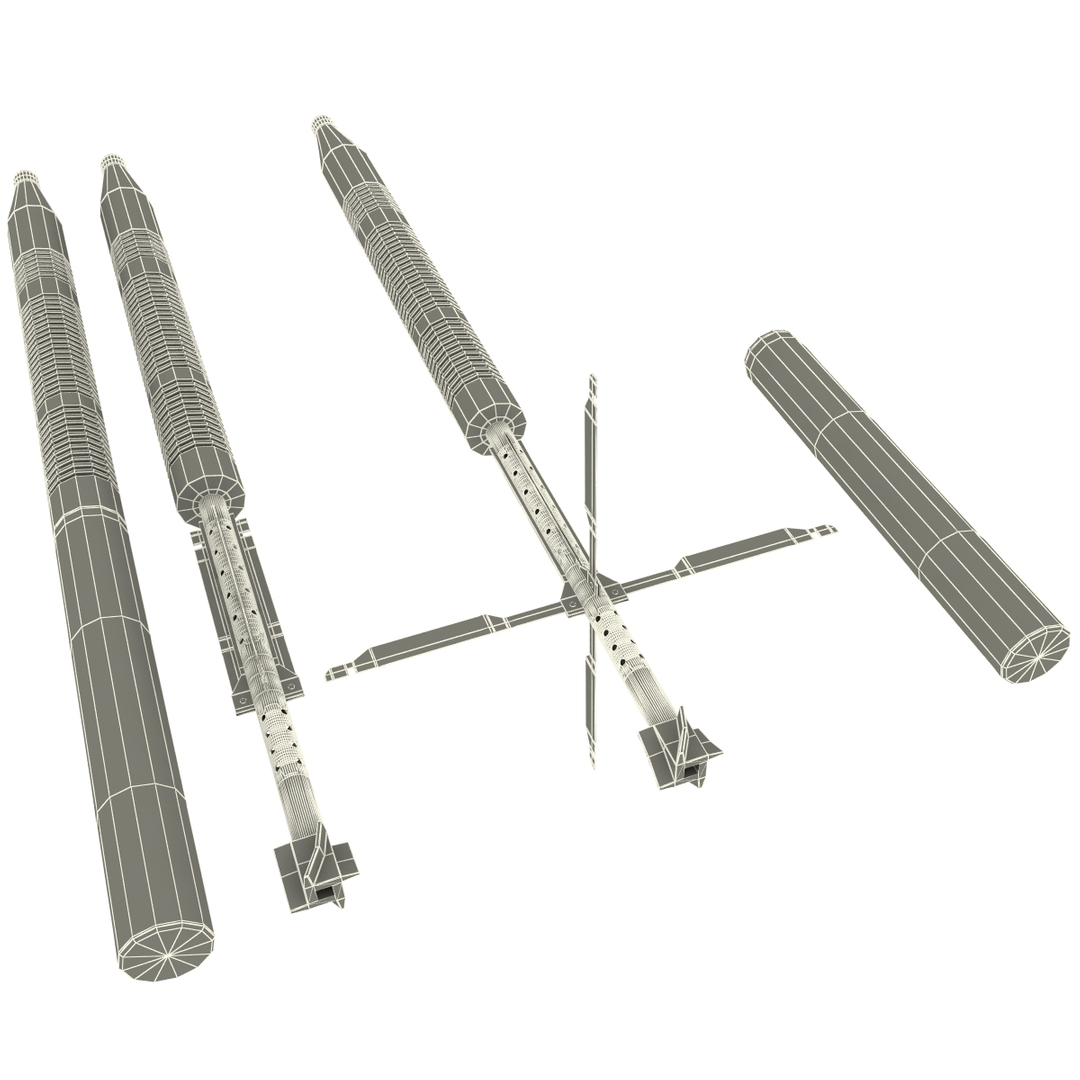 rpg grenade og-7v 3d model