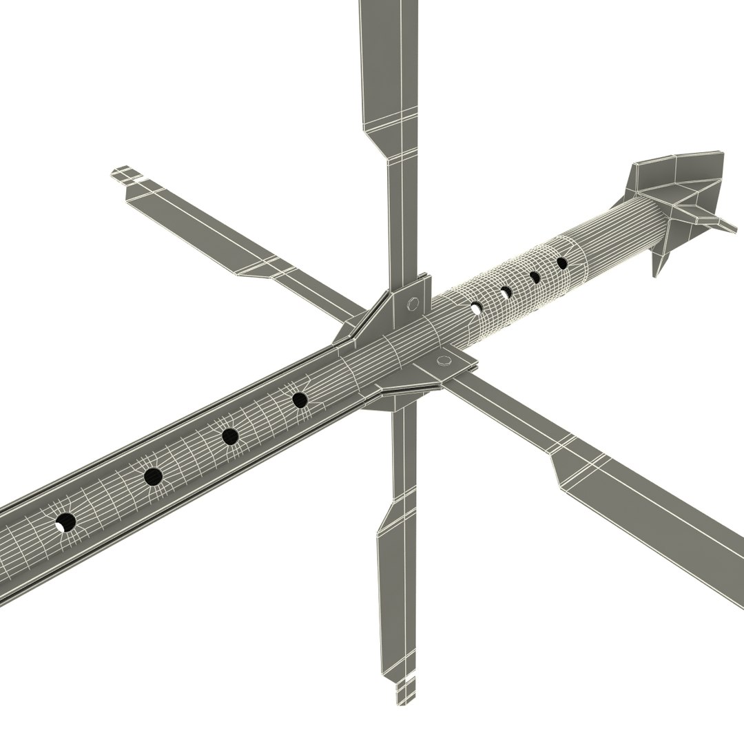 rpg grenade og-7v 3d model