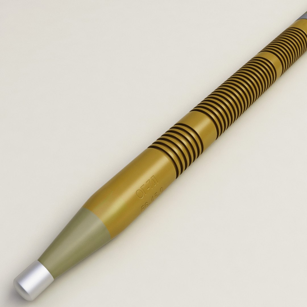 Rpg Grenade Og-7v 3d Model