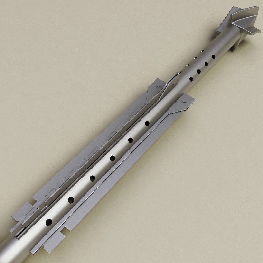 Rpg Grenade Og-7v 3d Model