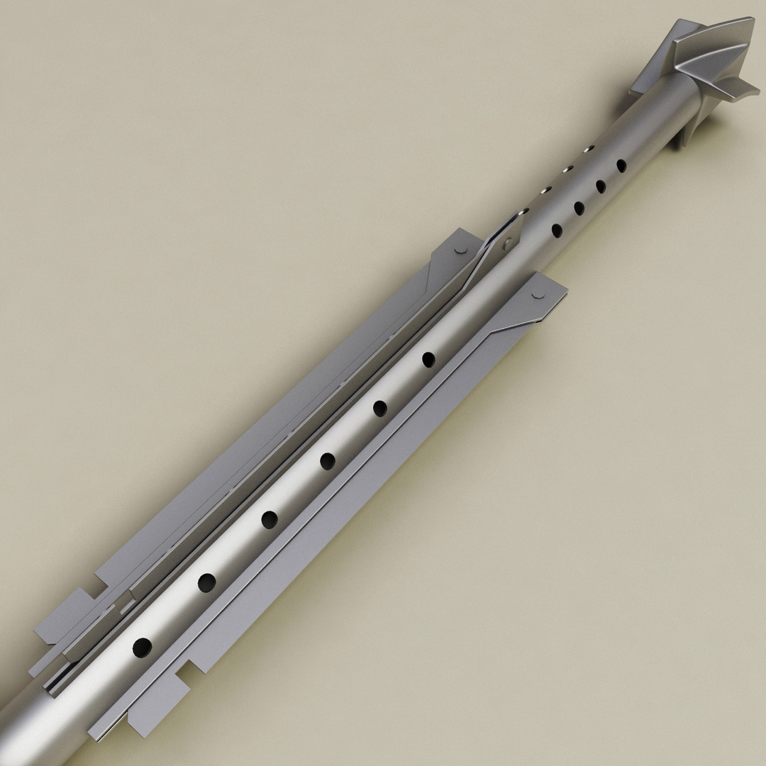 rpg grenade og-7v 3d model