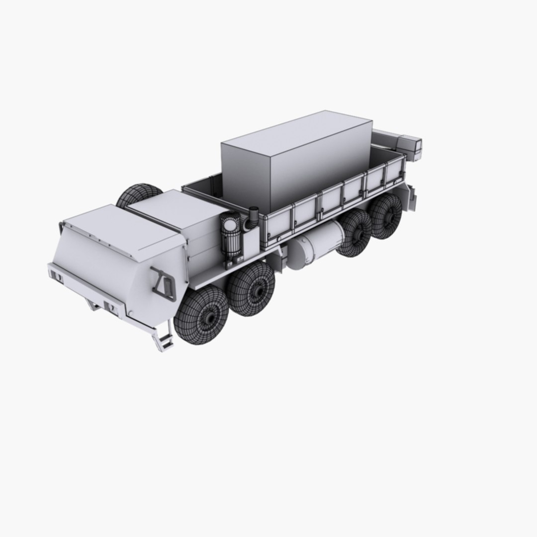 Truck Hemtt M977 3d Max