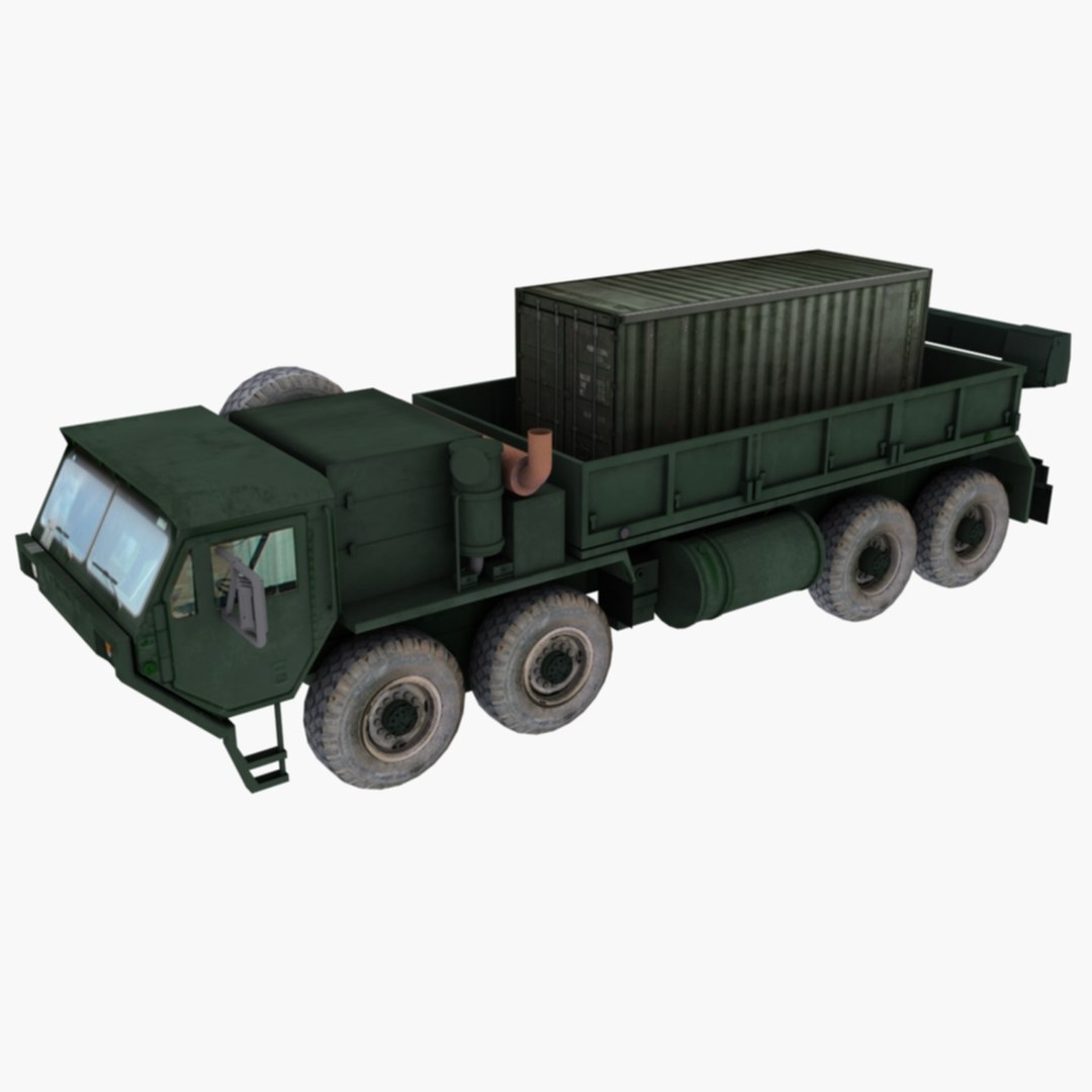 truck hemtt m977 3d max