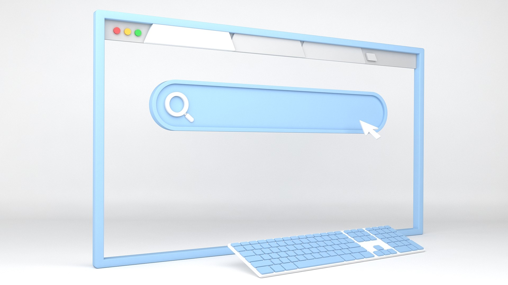 3D Website Set Model - TurboSquid 1789599