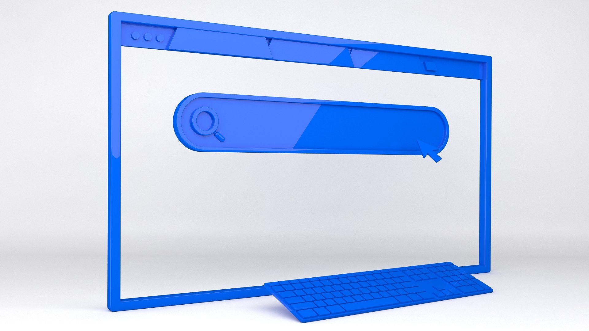 3D Website Set Model - TurboSquid 1789599