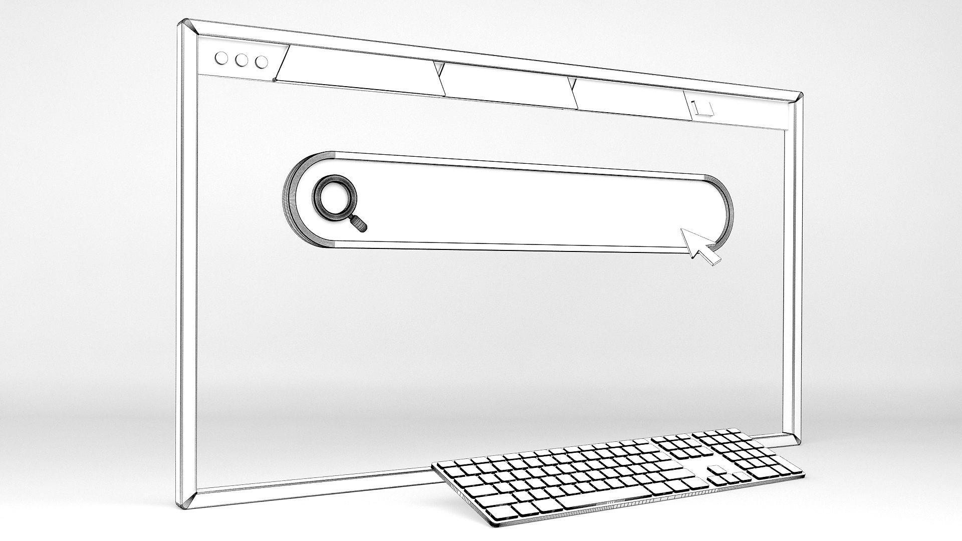 3D Website Set Model - TurboSquid 1789599