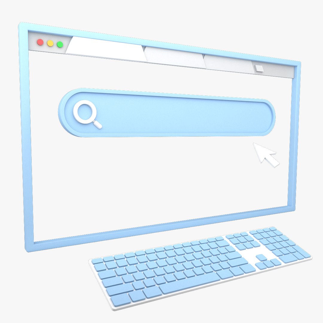 3D Website Set Model - TurboSquid 1789599