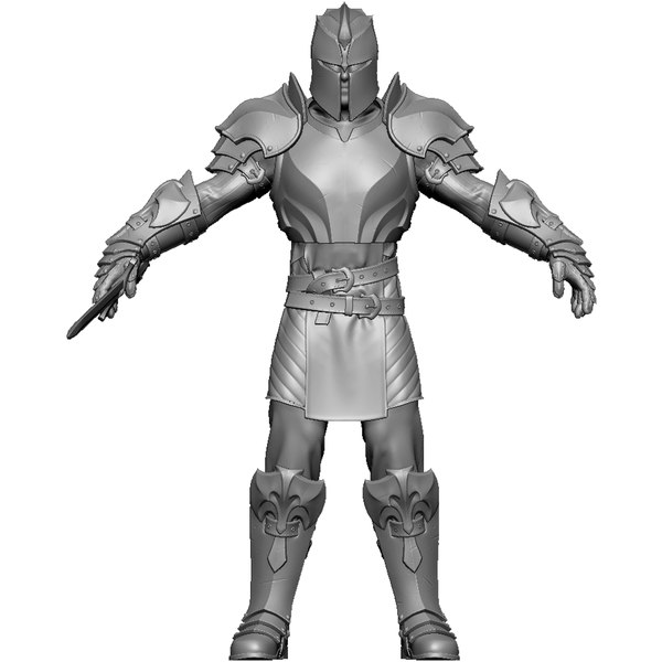 기사 - Highpoly Zbrush 프로젝트 3D 모델 - TurboSquid 1377064