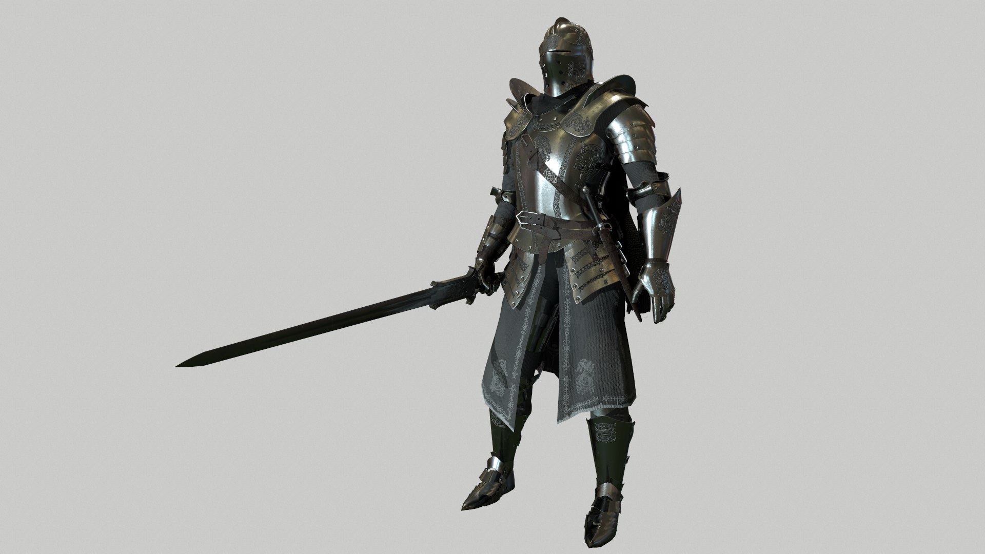 Knight 3D Model - TurboSquid 2090068