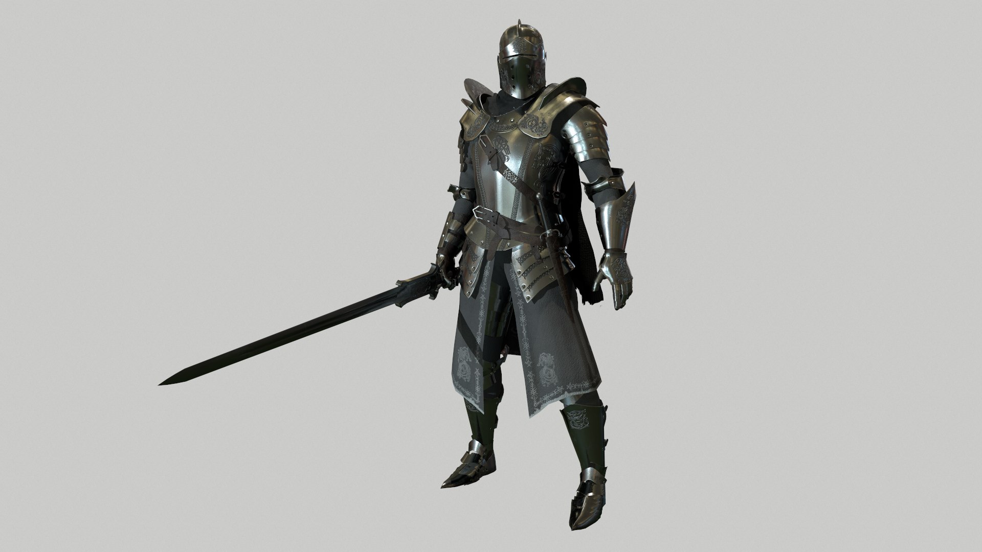 Knight 3D Model - TurboSquid 2090068