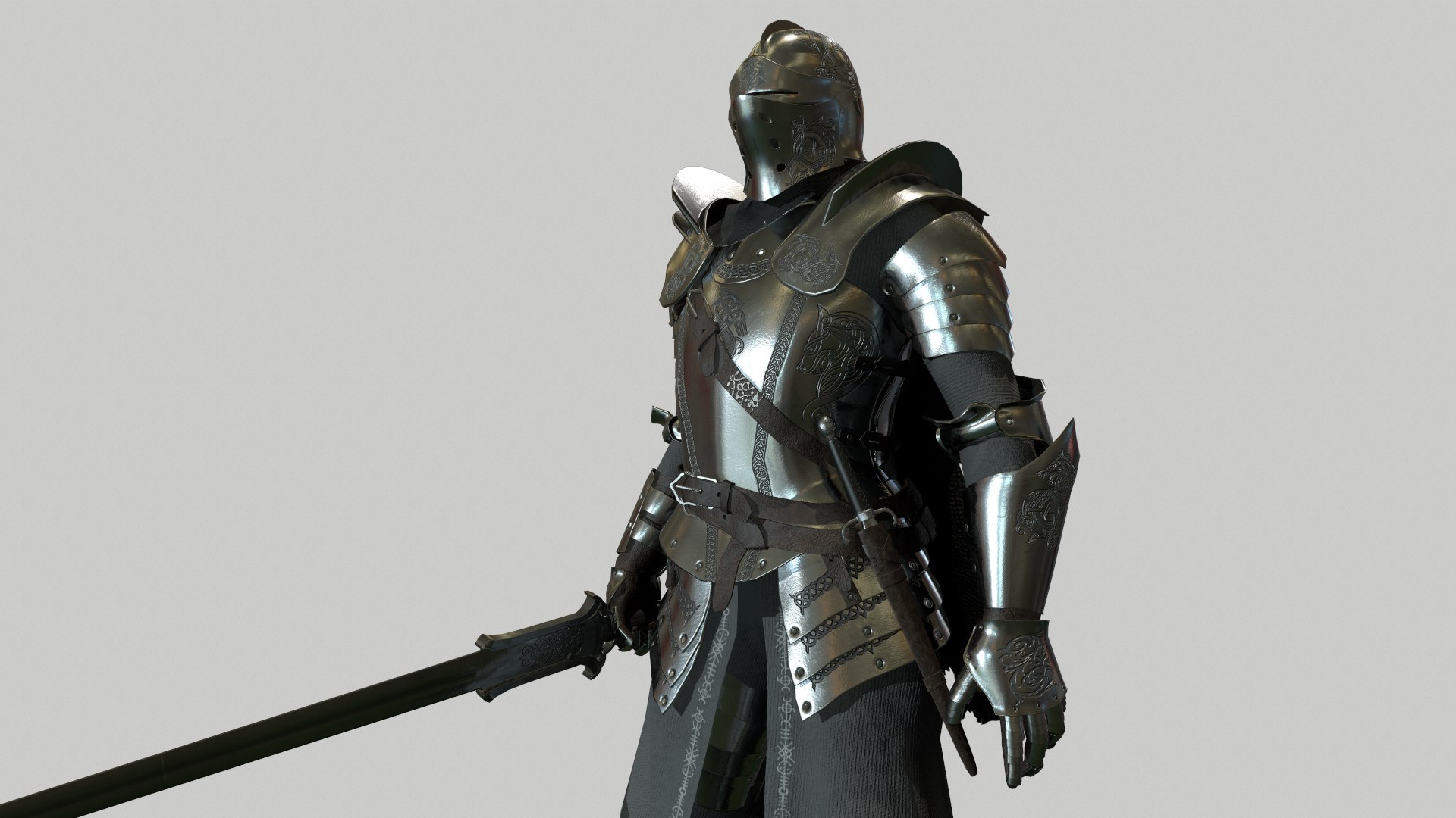 Knight 3D Model - TurboSquid 2090068