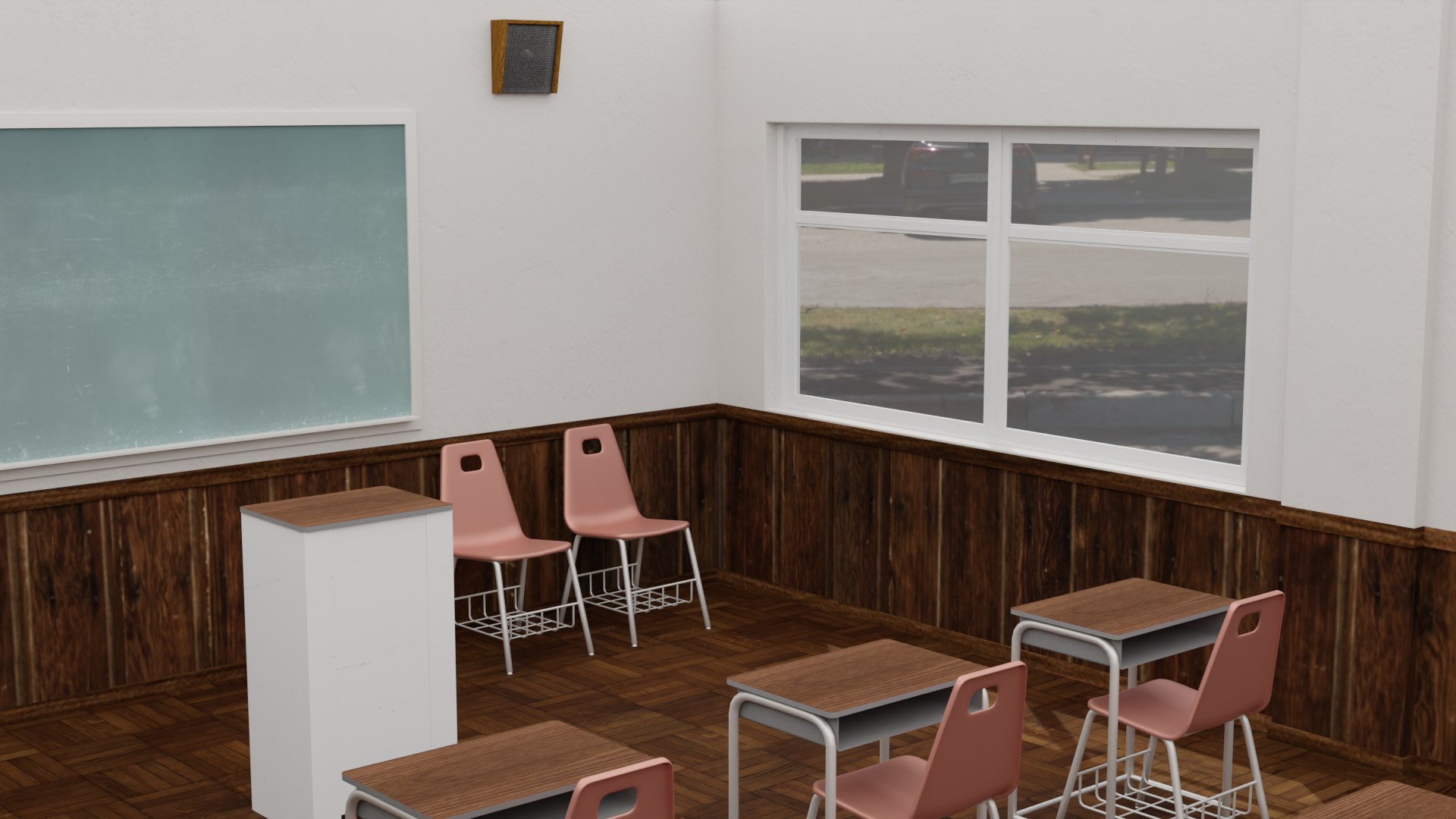 3D Model Class Room - TurboSquid 2337483