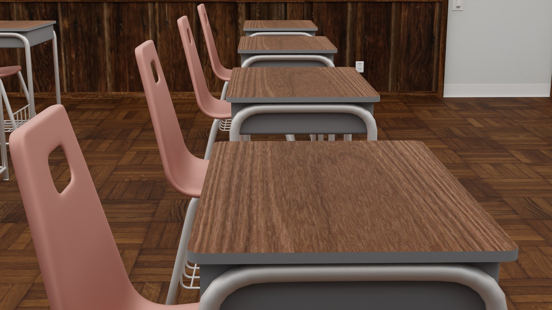 3D Model Class Room - TurboSquid 2337483