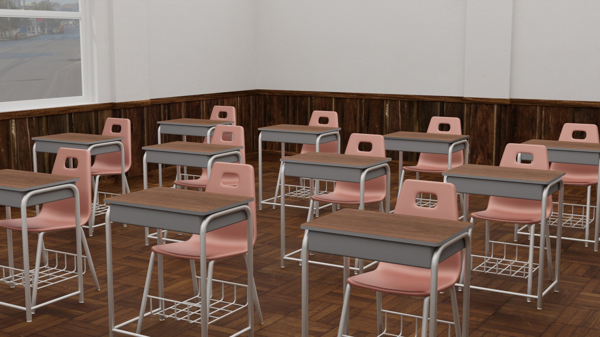 3D Model Class Room - TurboSquid 2337483