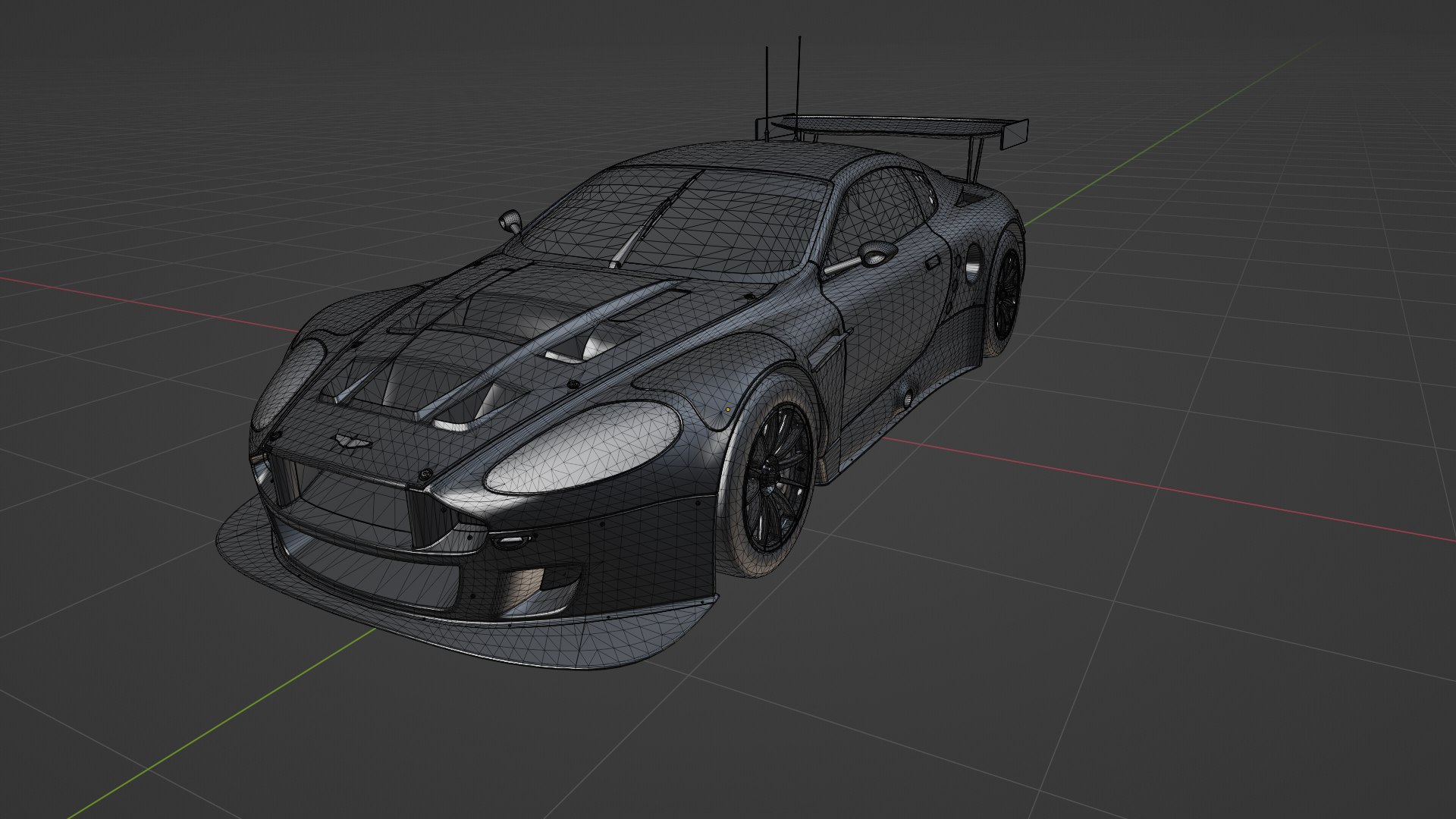 3D Aston Martin DBR9 - TurboSquid 2303383