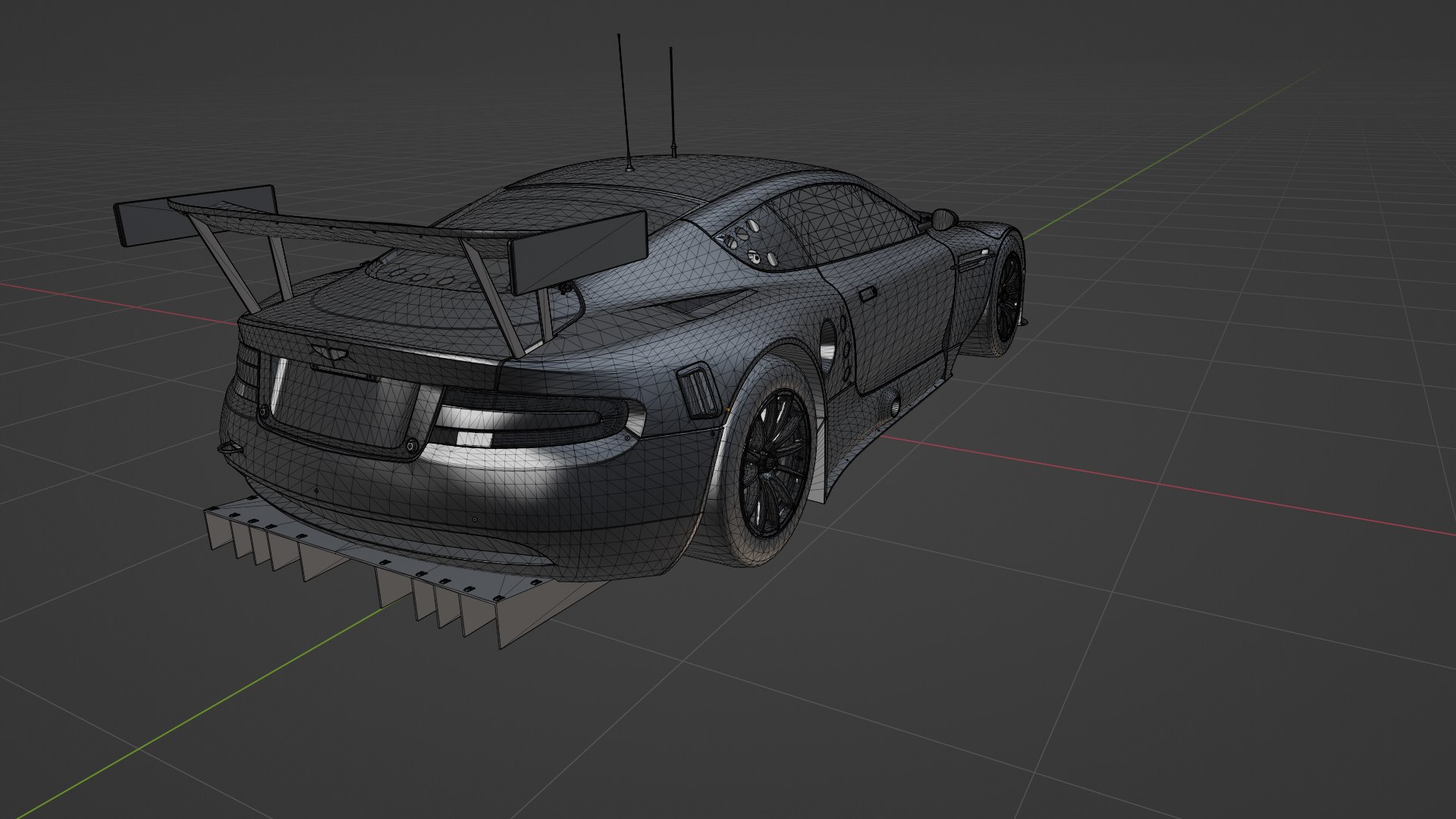 3D Aston Martin DBR9 - TurboSquid 2303383