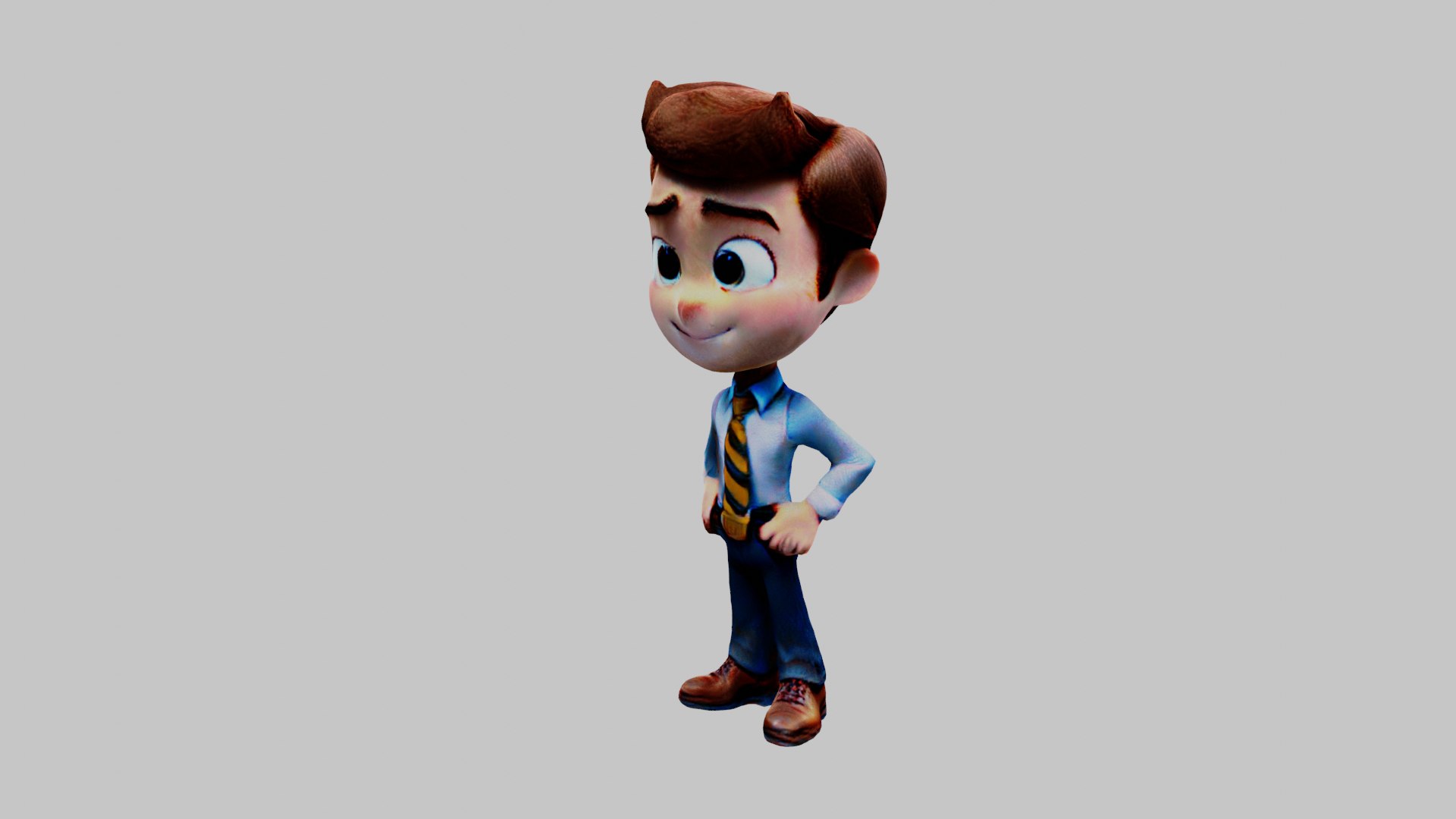 3D Cartoon Teacher Model - TurboSquid 2129891