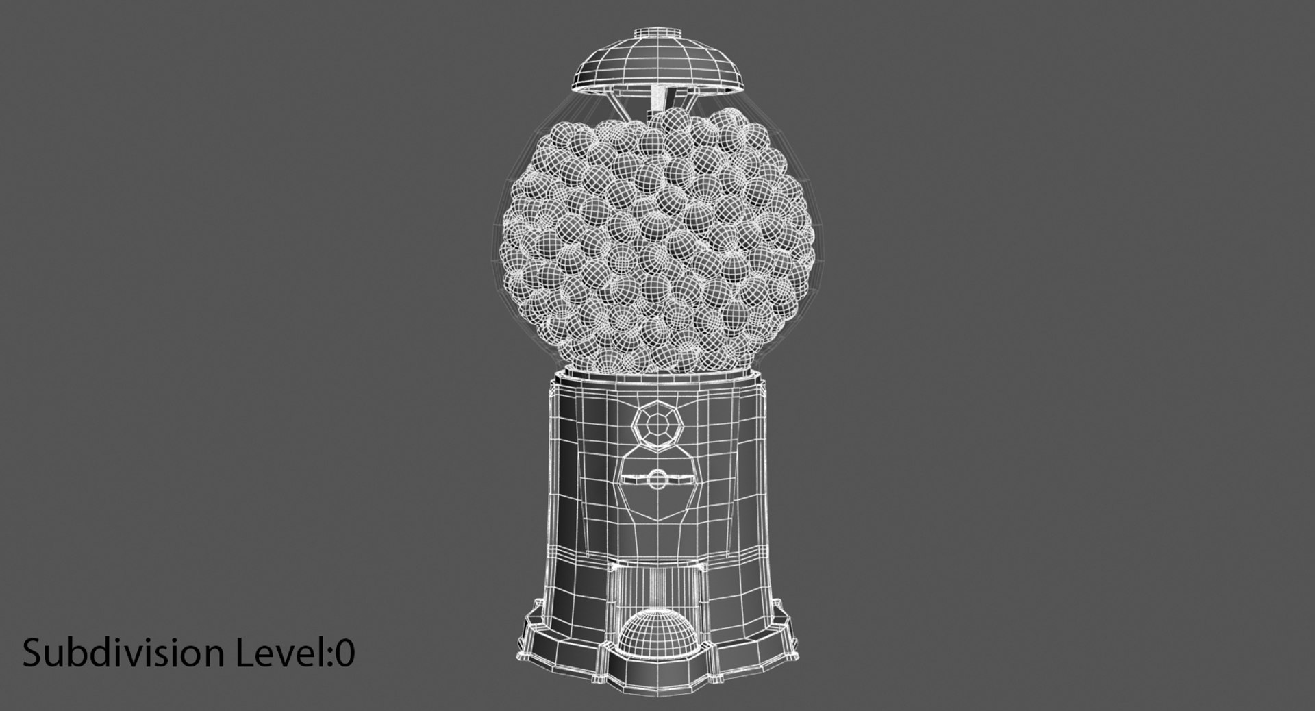Gumball Machine 3d Model