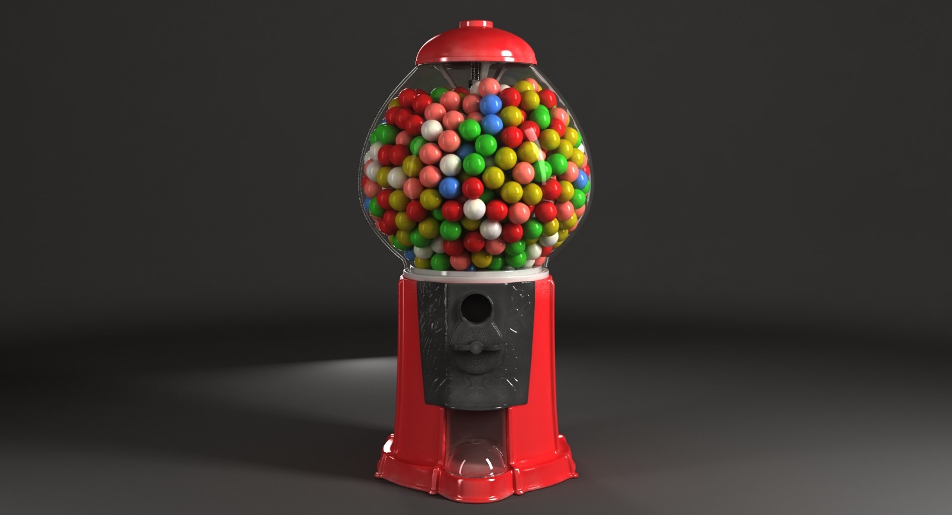 Gumball Machine 3d Model