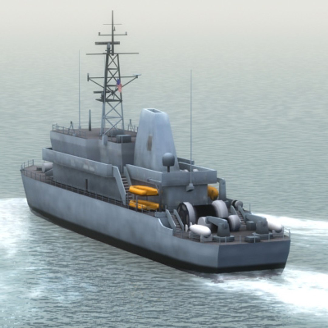 Uss Avenger Minesweeper Mcm Max