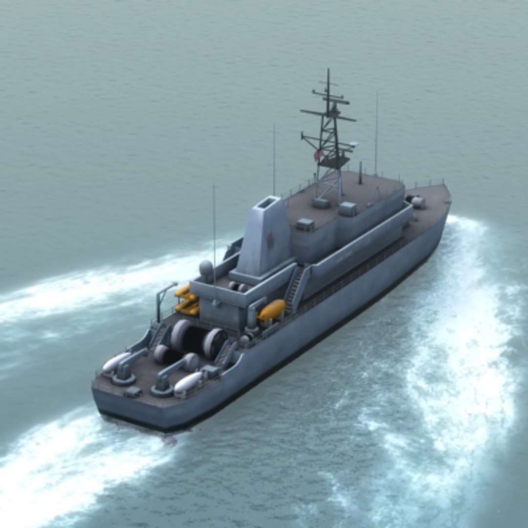 Uss Avenger Minesweeper Mcm Max
