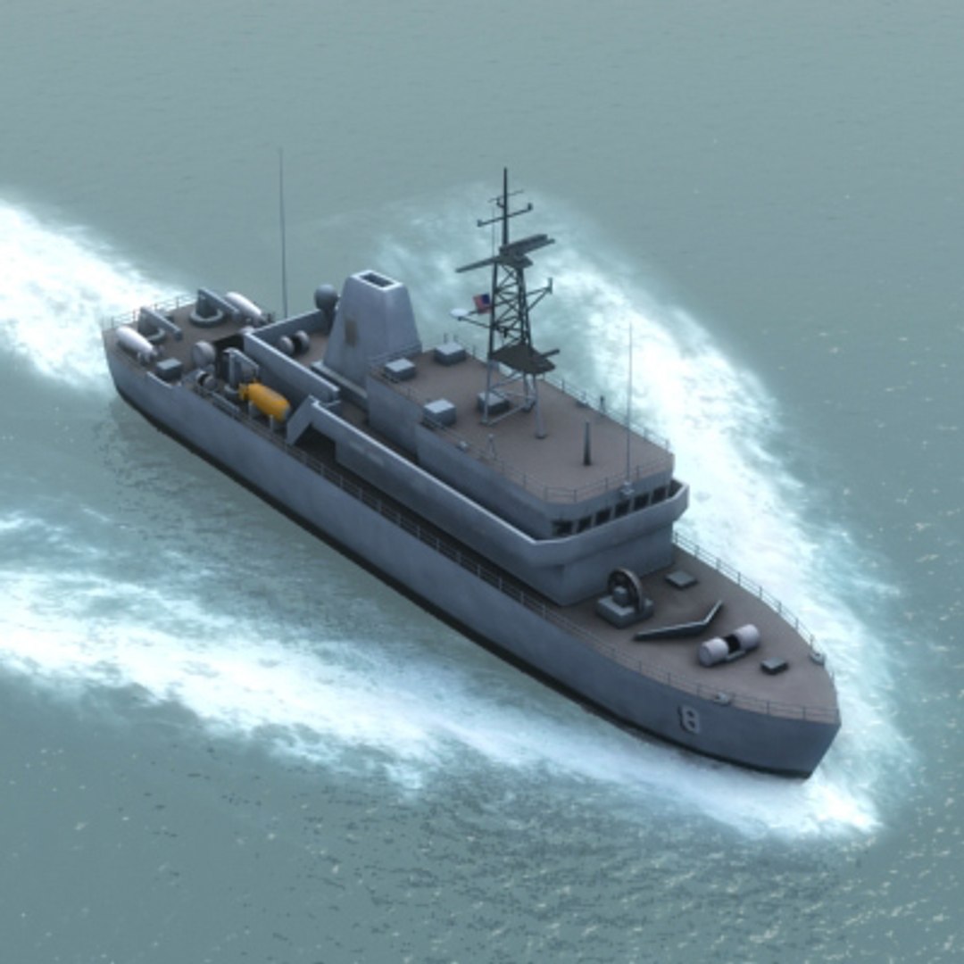 Uss Avenger Minesweeper Mcm Max