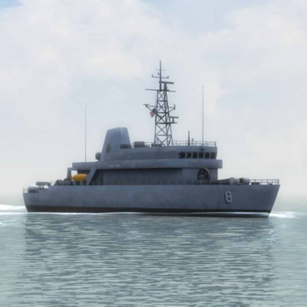 Uss Avenger Minesweeper Mcm Max