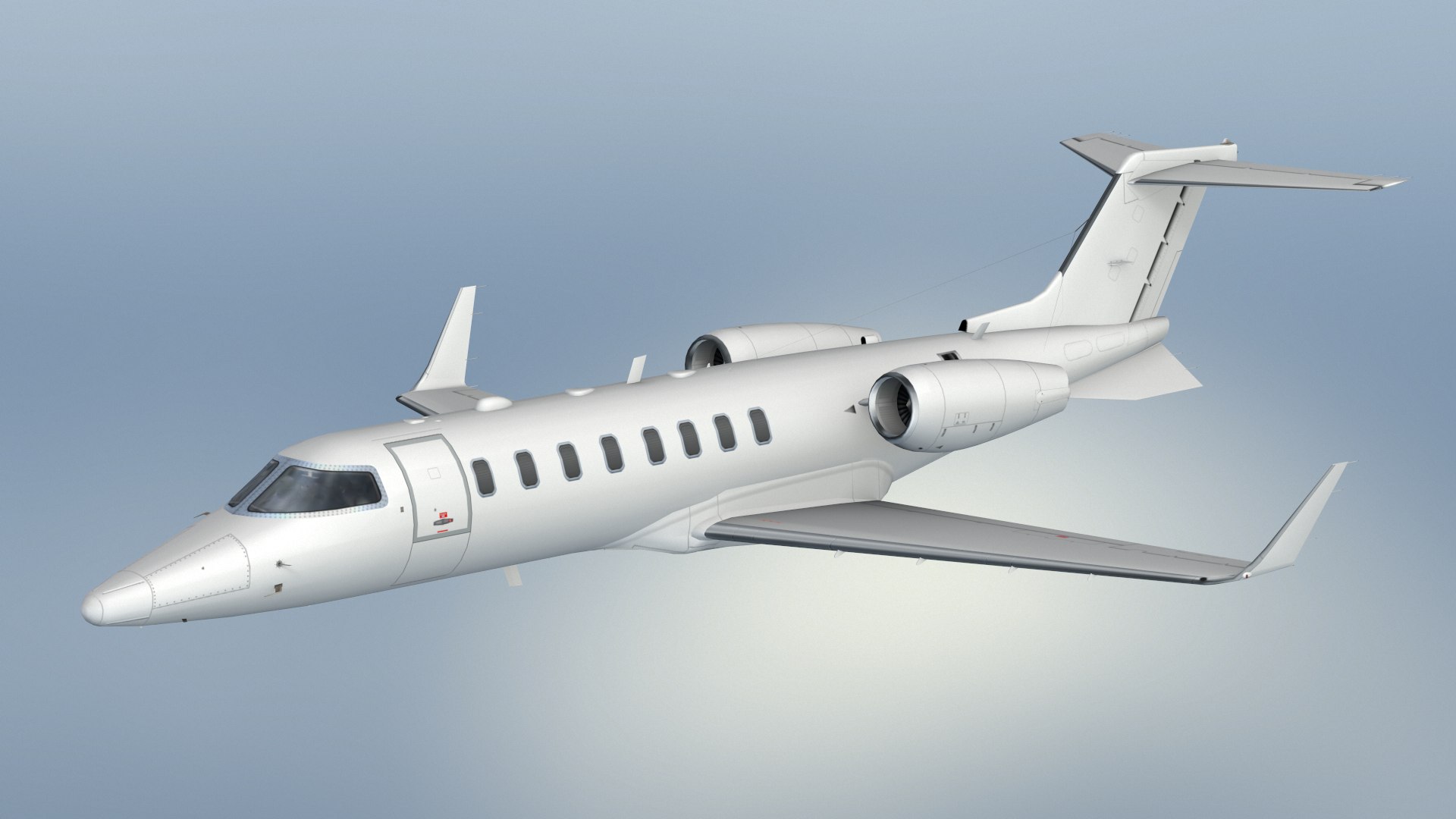 Bombardier Learjet 45XR 3D Model - TurboSquid 2219191