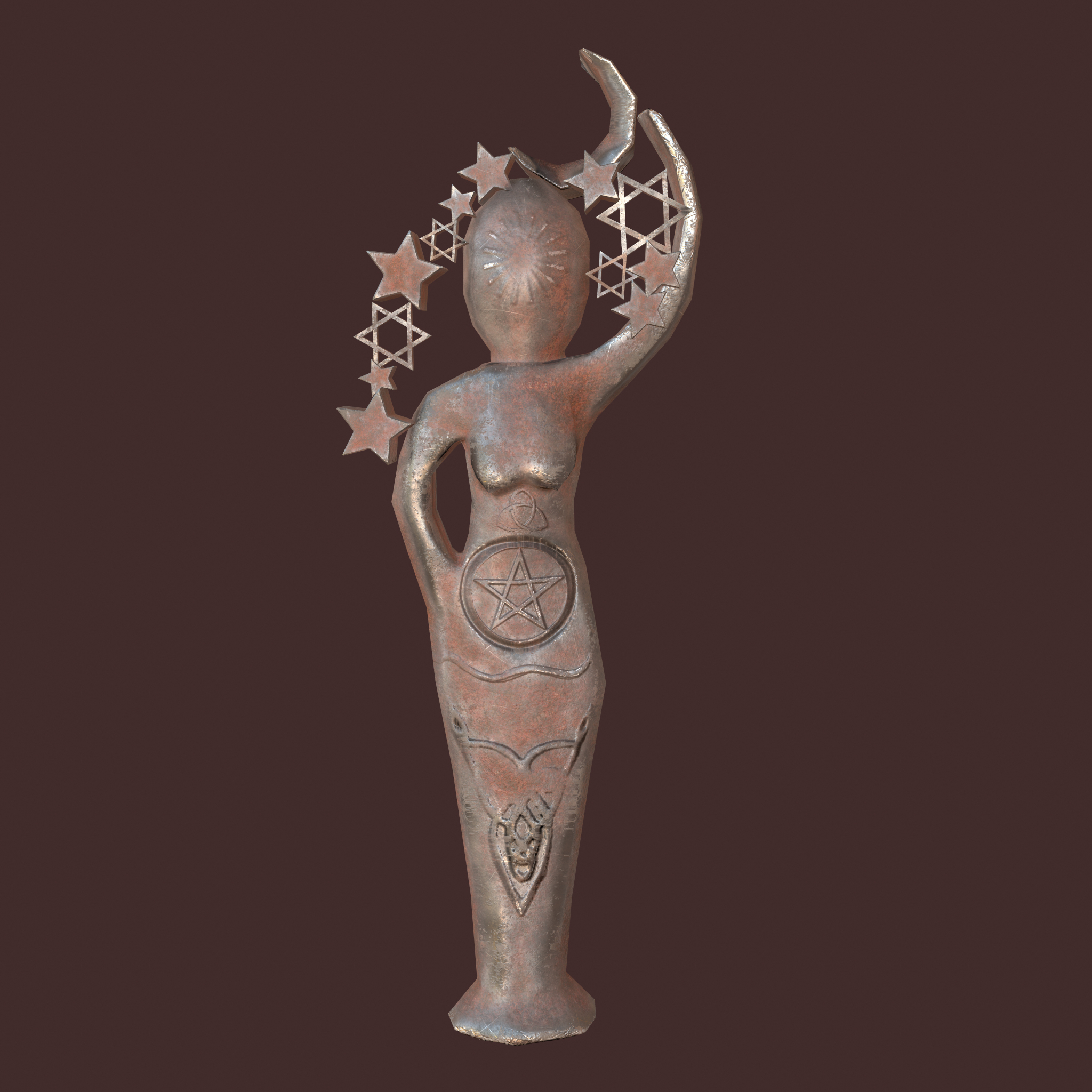Free pagan statue 3D model - TurboSquid 1430897